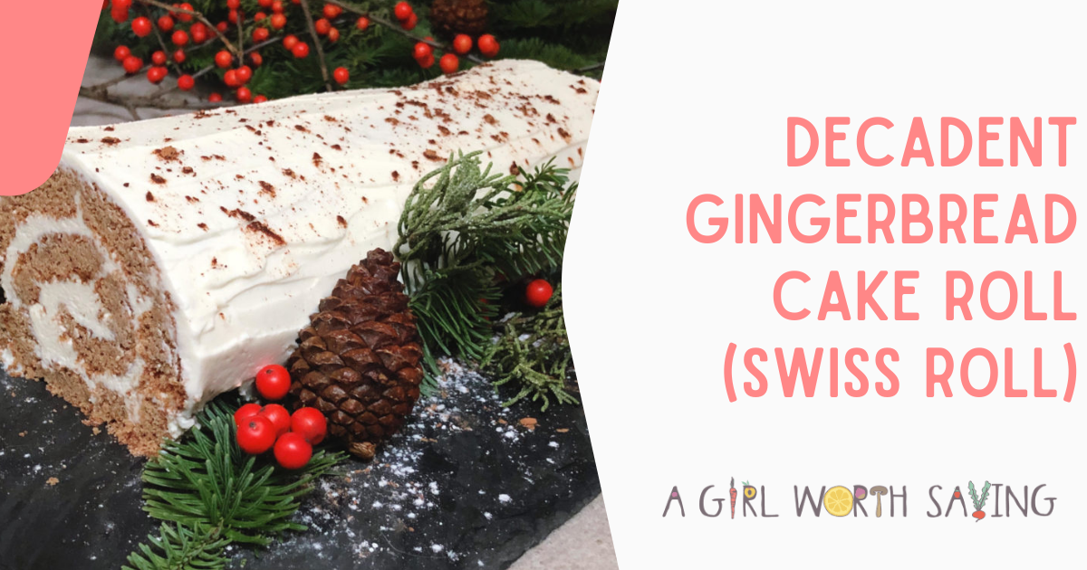 Decadent Gingerbread Cake Roll You Will Love