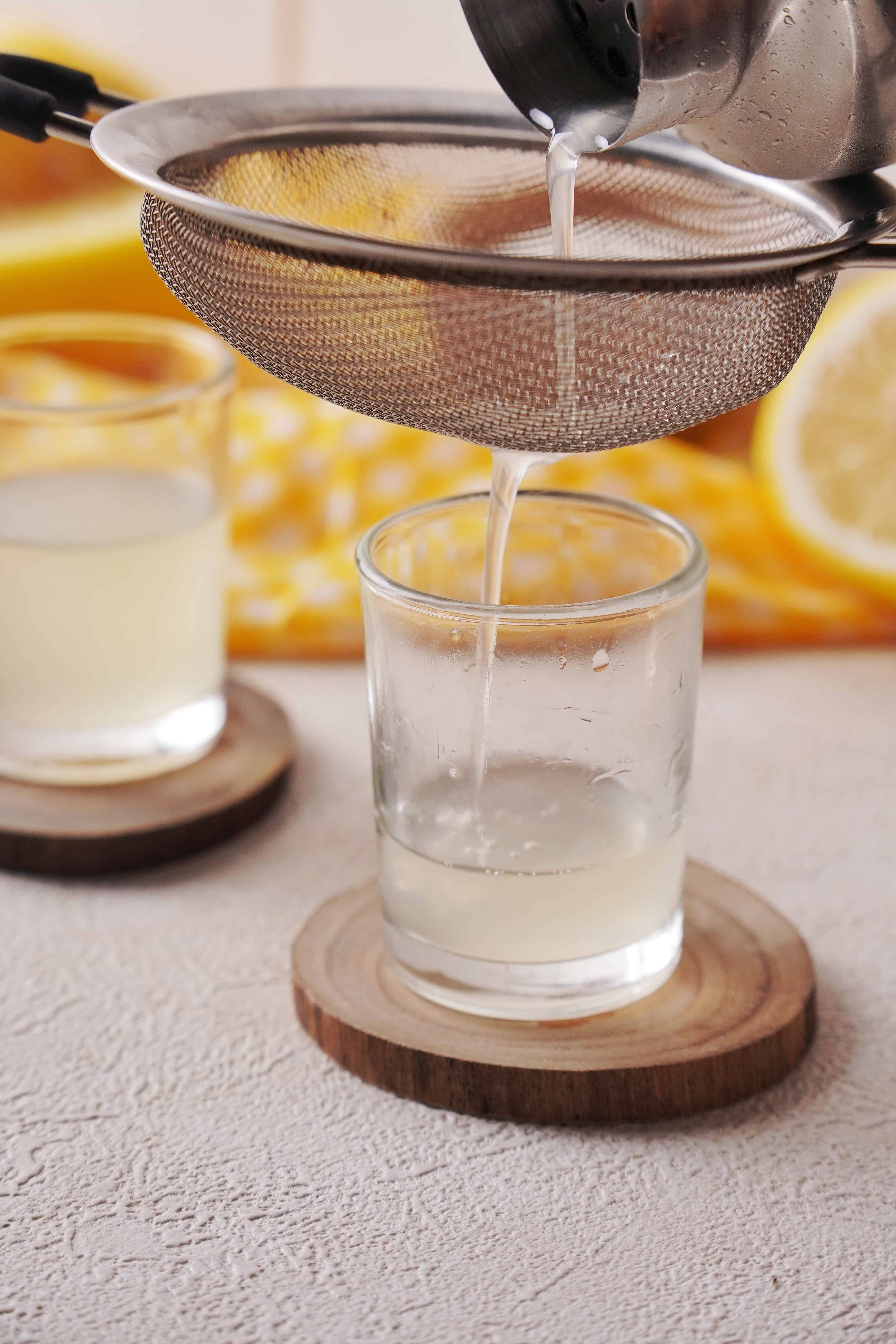 Easy Lemon Drop Shot recipe (only 4 ingredients)