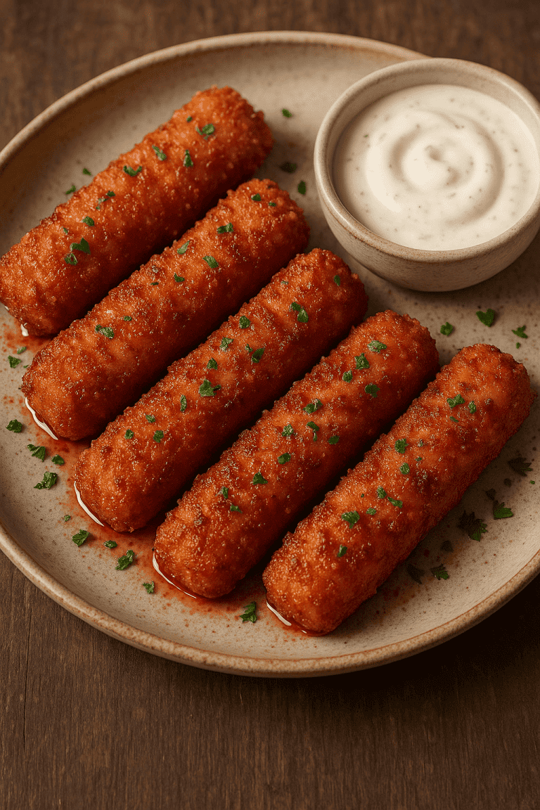 Copycat Chili’s Nashville Hot Mozzarella Sticks (With EPIC Cheese Pulls ...