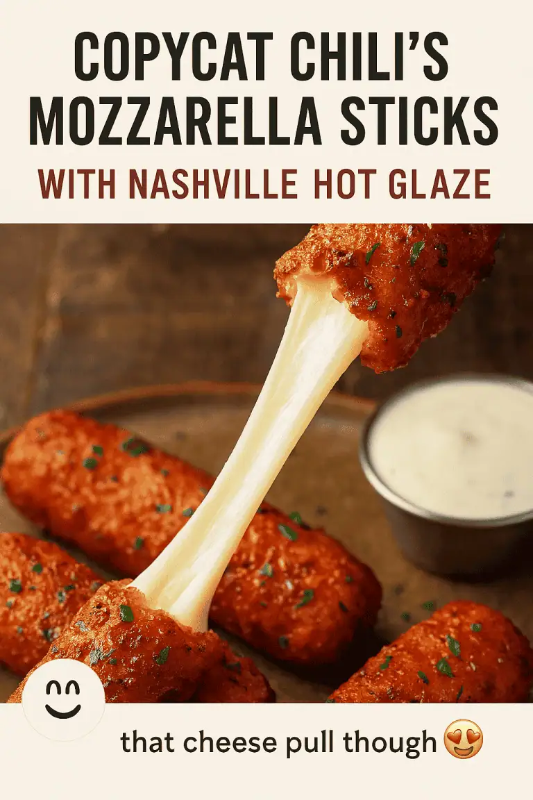 Copycat Chili’s Nashville Hot Mozzarella Sticks (With EPIC Cheese Pulls ...